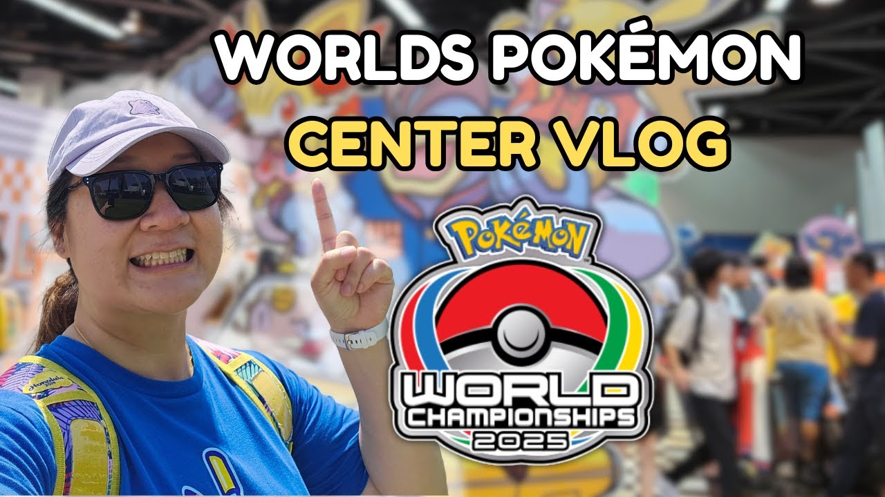 I WENT TO THE POKÉMON CENTER AT WORLDS! | WCS Anaheim 2025 Vlog Part 1 ...