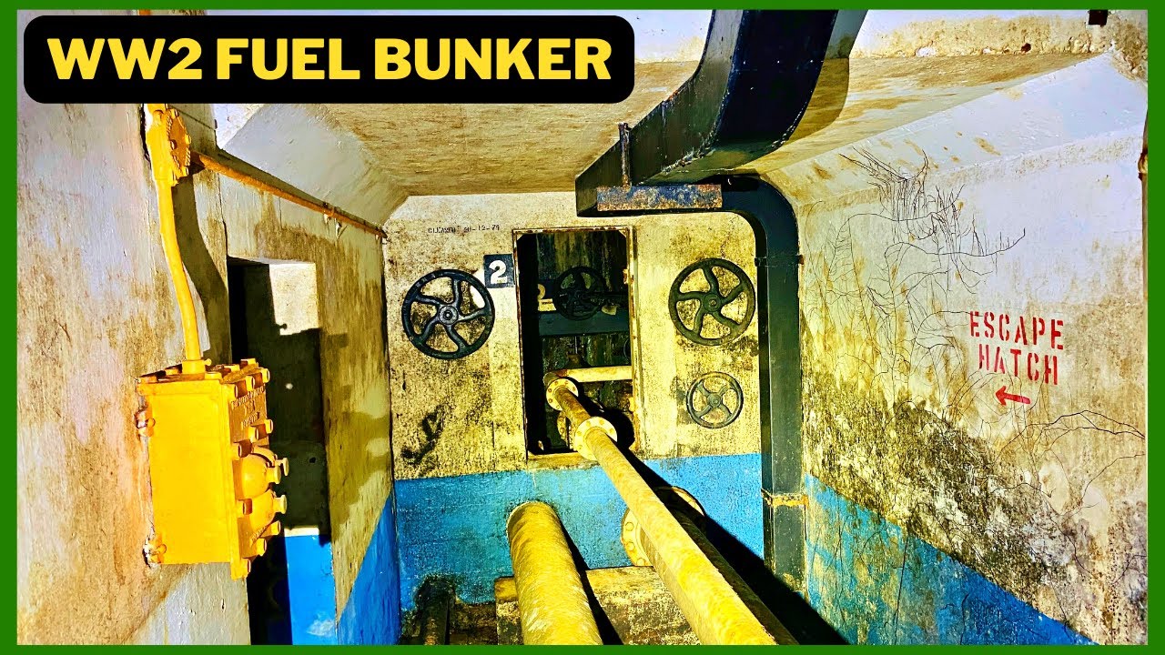 HIDDEN UNDERGROUND ABANDONED UK WW2 FUEL PIPELINE BUNKER - YouTube