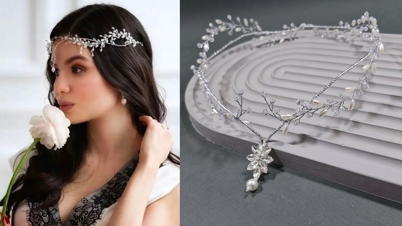 Forehead crown / With this crown, you’ll be wedding-ready in no time 🥰 ...
