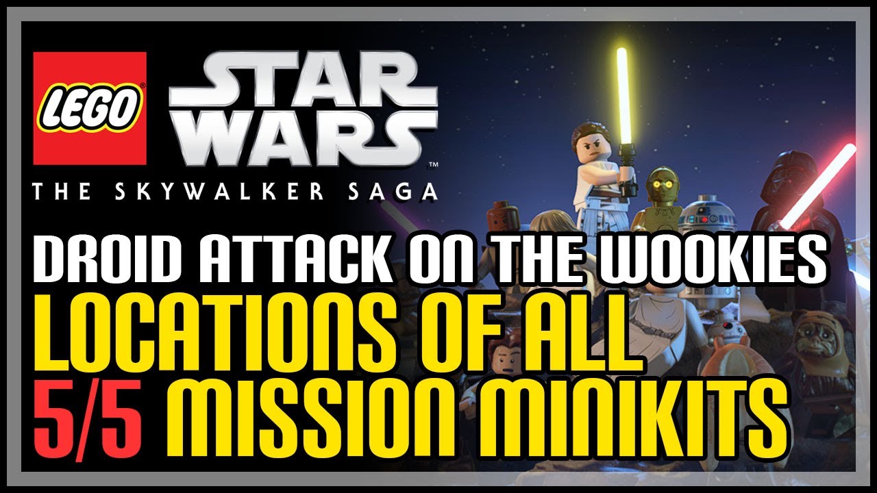 All Droid Attack on The Wookiees Minikits LEGO The Skywalker Saga - YouTube