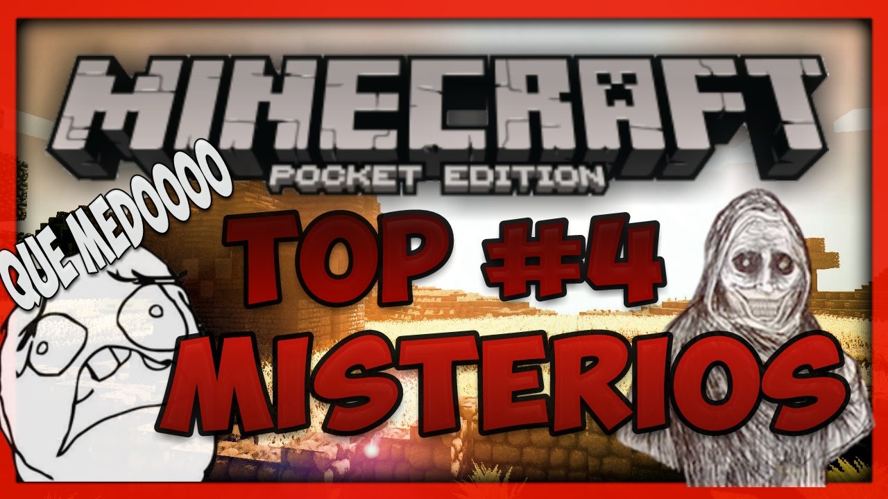 Top #4 Misterios De Minecraft Pe 0.15.x - YouTube