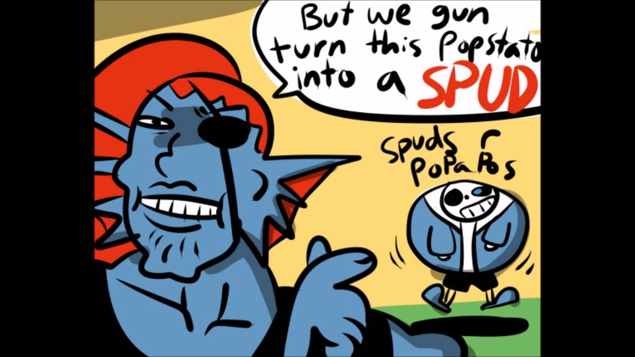 (COUCH POTATOS!) Undyne and Sans decide to make a movie [ Undertale ...