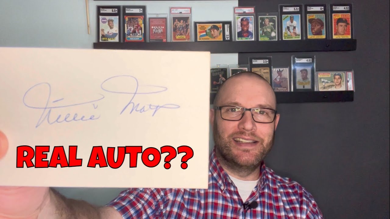 Buying Hall of Famer autographs... in a grocery store parking lot?!? - YouTube