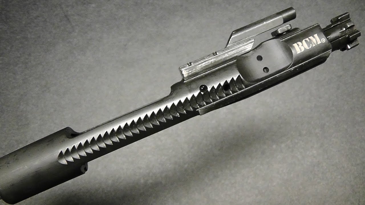 BCM Bolt Carrier group MPI Auto - YouTube