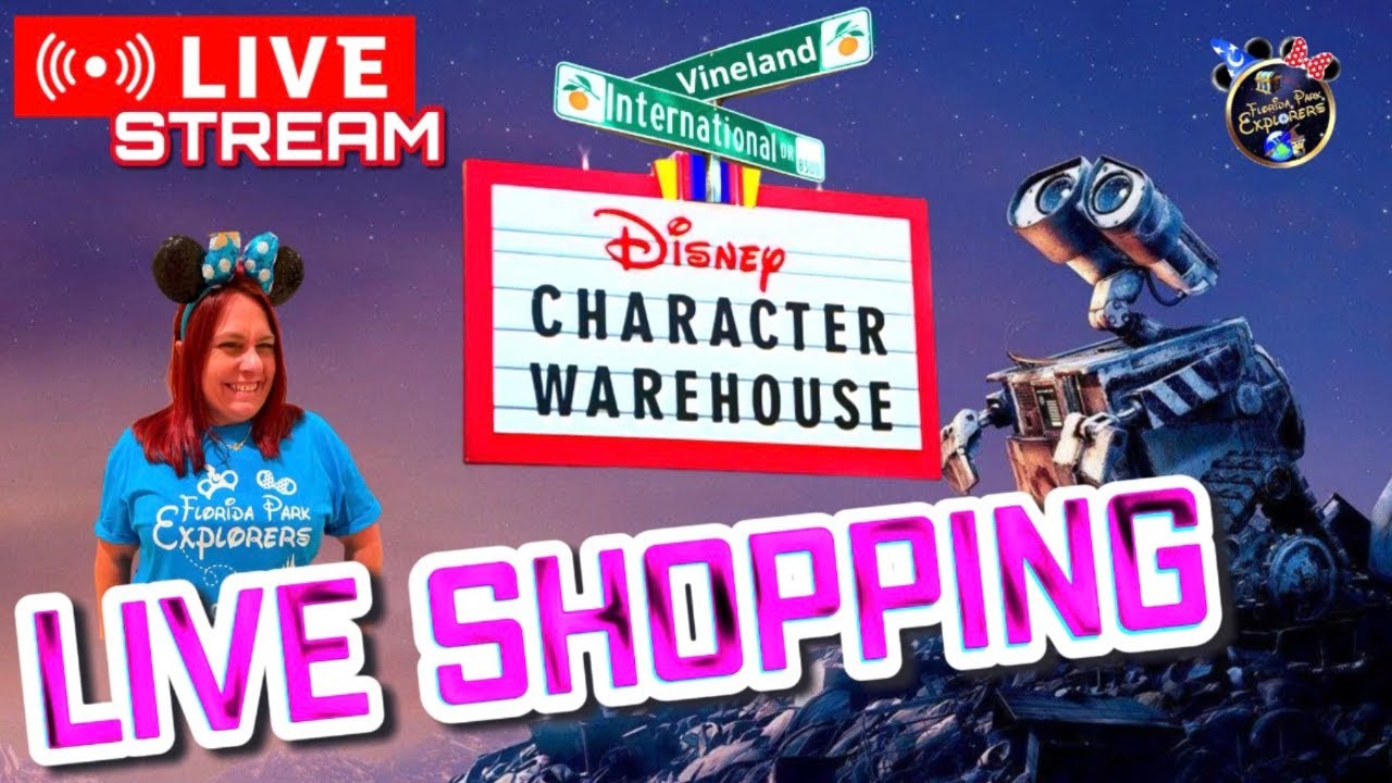 LIVE: Disney Character Warehouse for LIVE SHOPPING - YouTube