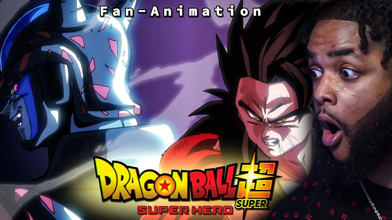 Dragonball Super: Super Hero Fan Animation REACTION - YouTube
