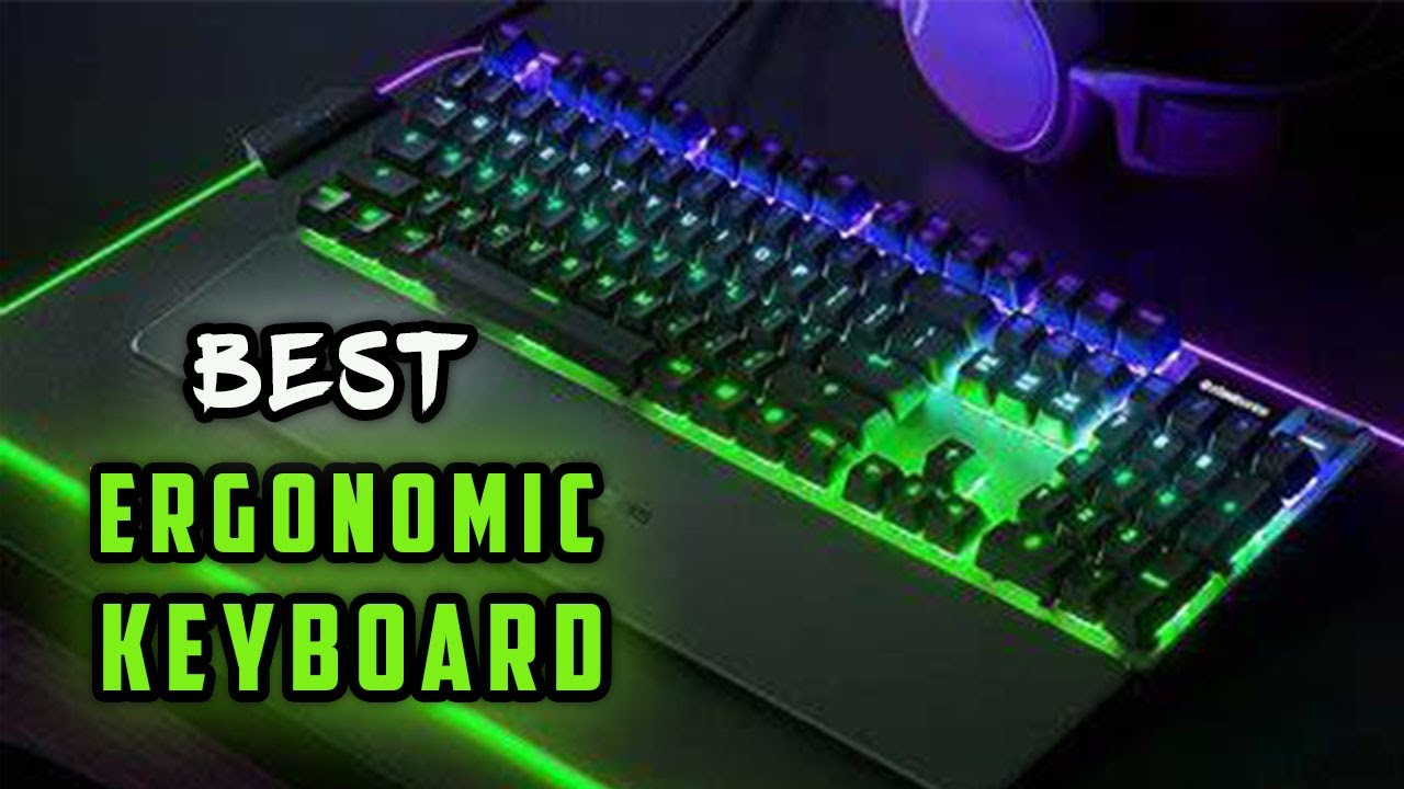 Wireless Mechanical Gaming Keyboard || Best Ergonomic Keyboard For ...