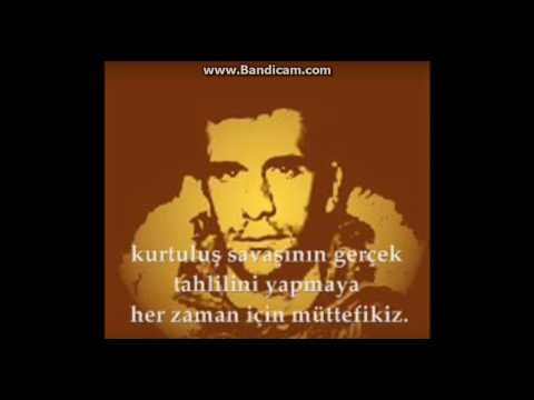 Deniz Gezmiş İdam Edilmeden Son sözleri