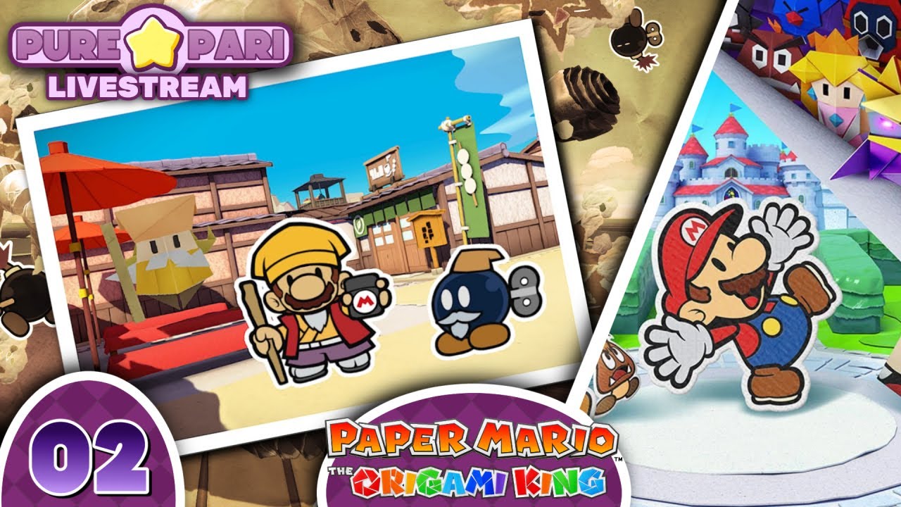 My Best Bud, Bobby | Paper Mario: The Origami King [Part 02] - YouTube