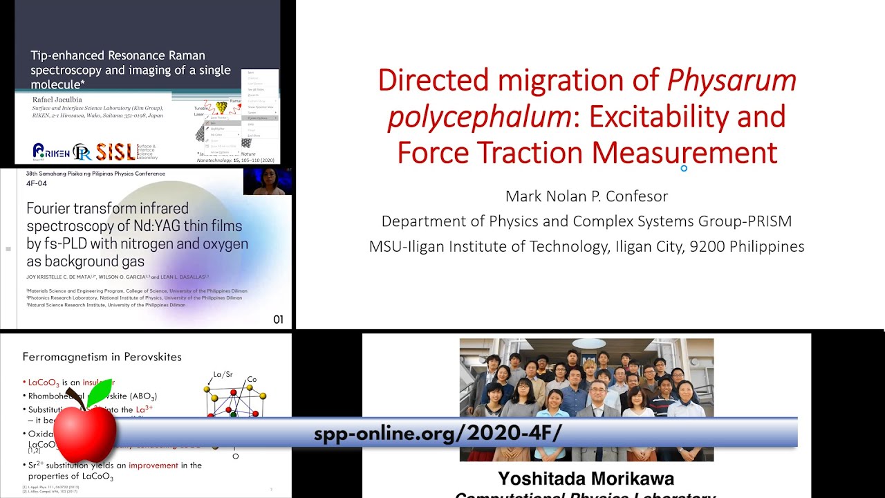 SPP 2020 Session 4F: Condensed Matter and Materials Science - YouTube