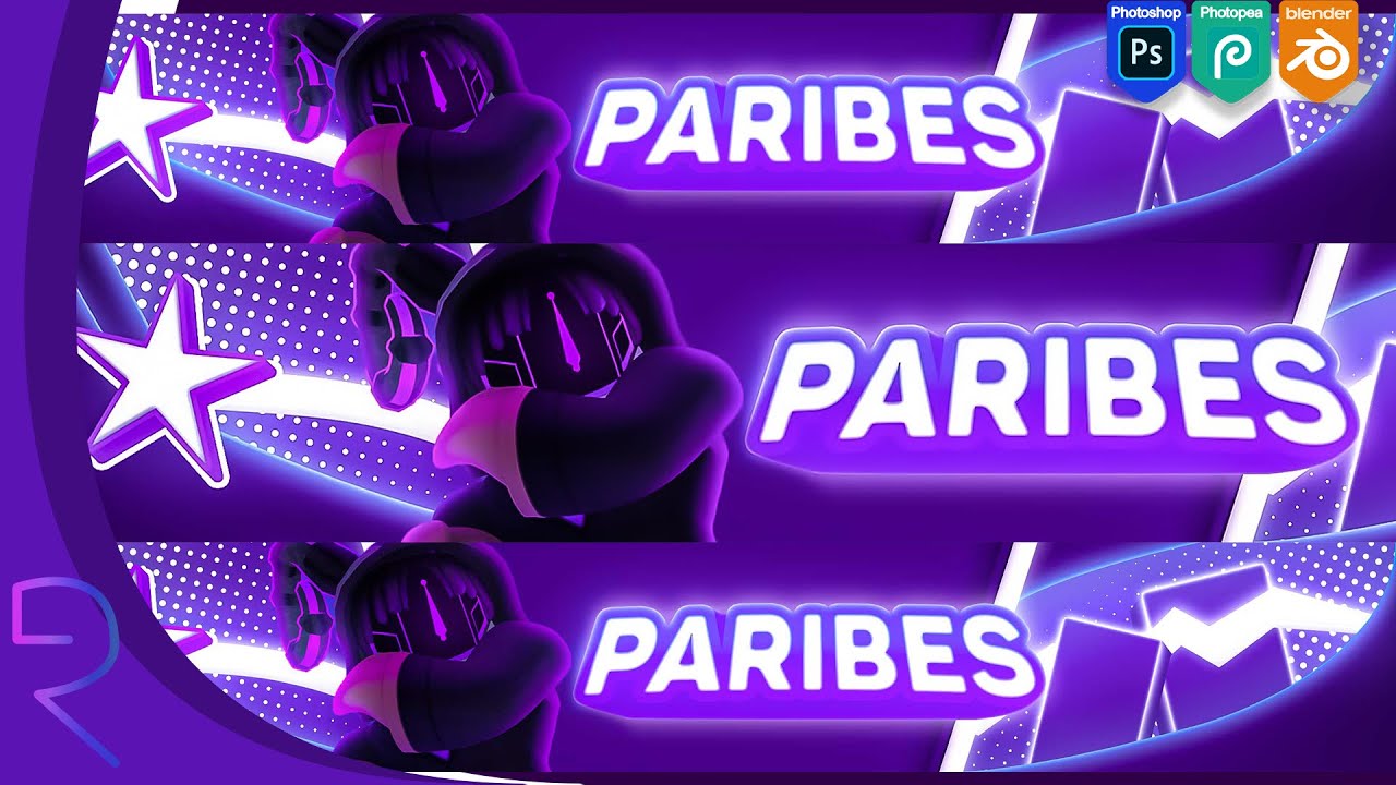 HOW TO MAKE A ROBLOX YOUTUBE BANNER + (Free PSD Pack) (Tutorial) - YouTube
