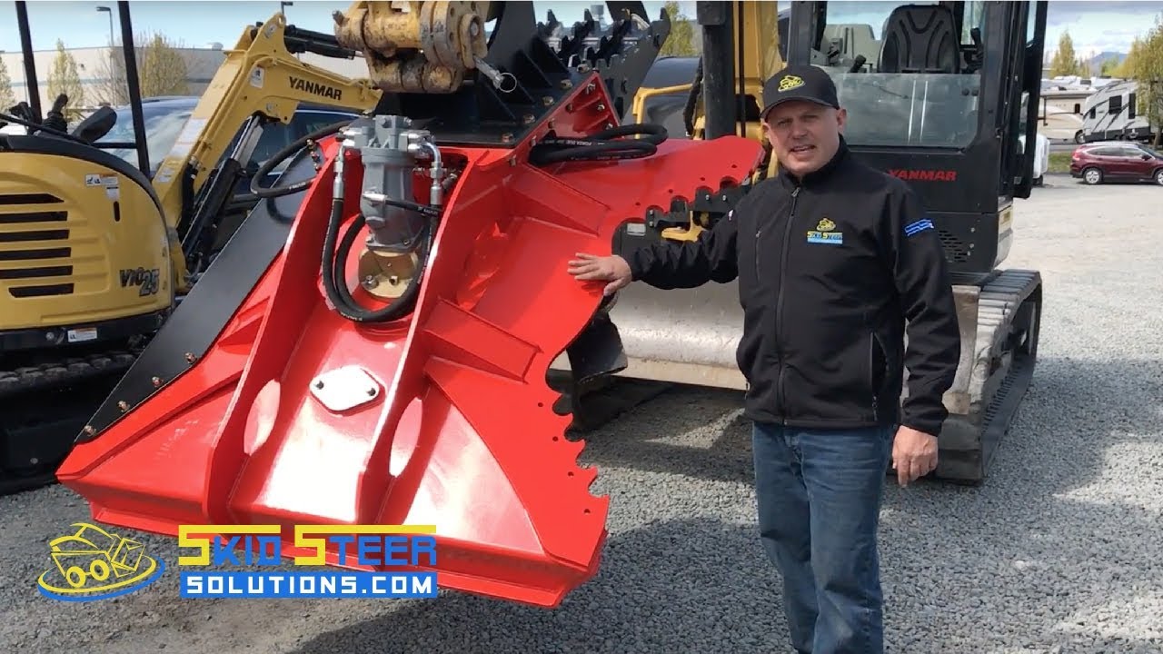 Eterra Cyclone 60" Heavy Duty Excavator Rotary Brush Cutter - Product ...