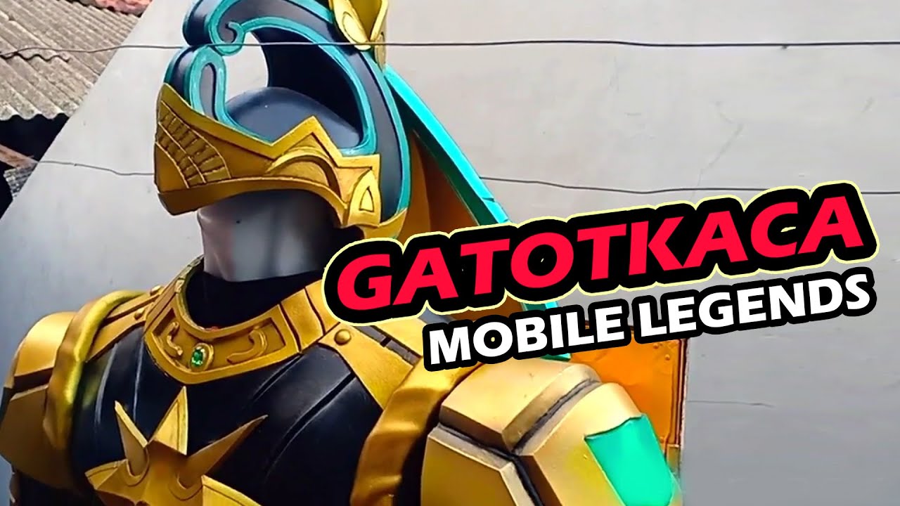 PESANAN KOSTUM COSPLAY GATOTKACA MOBILE LEGEND 089688885576 - YouTube