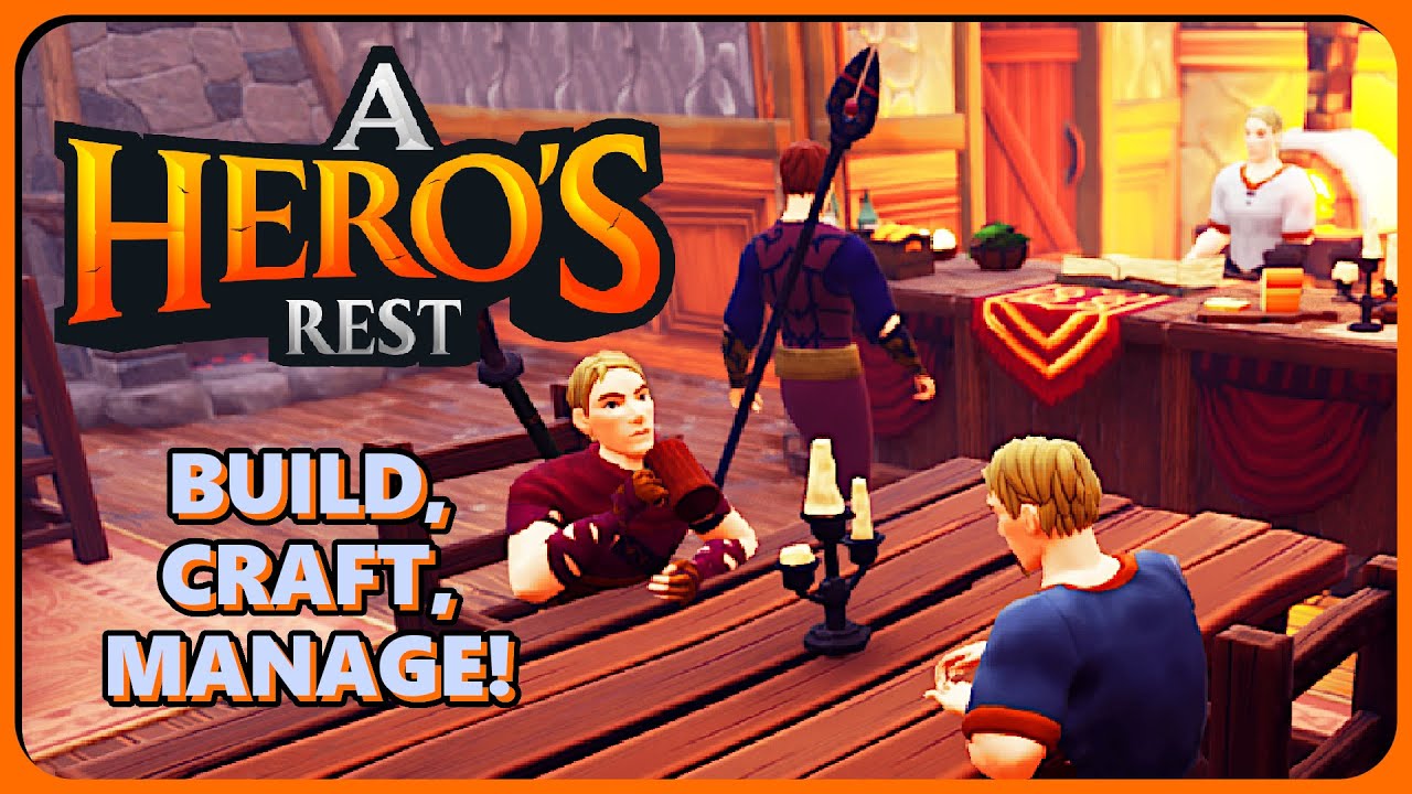 RUN A FANTASY RPG TOWN IN NEW MANAGEMENT SIM! A Hero's Rest - YouTube