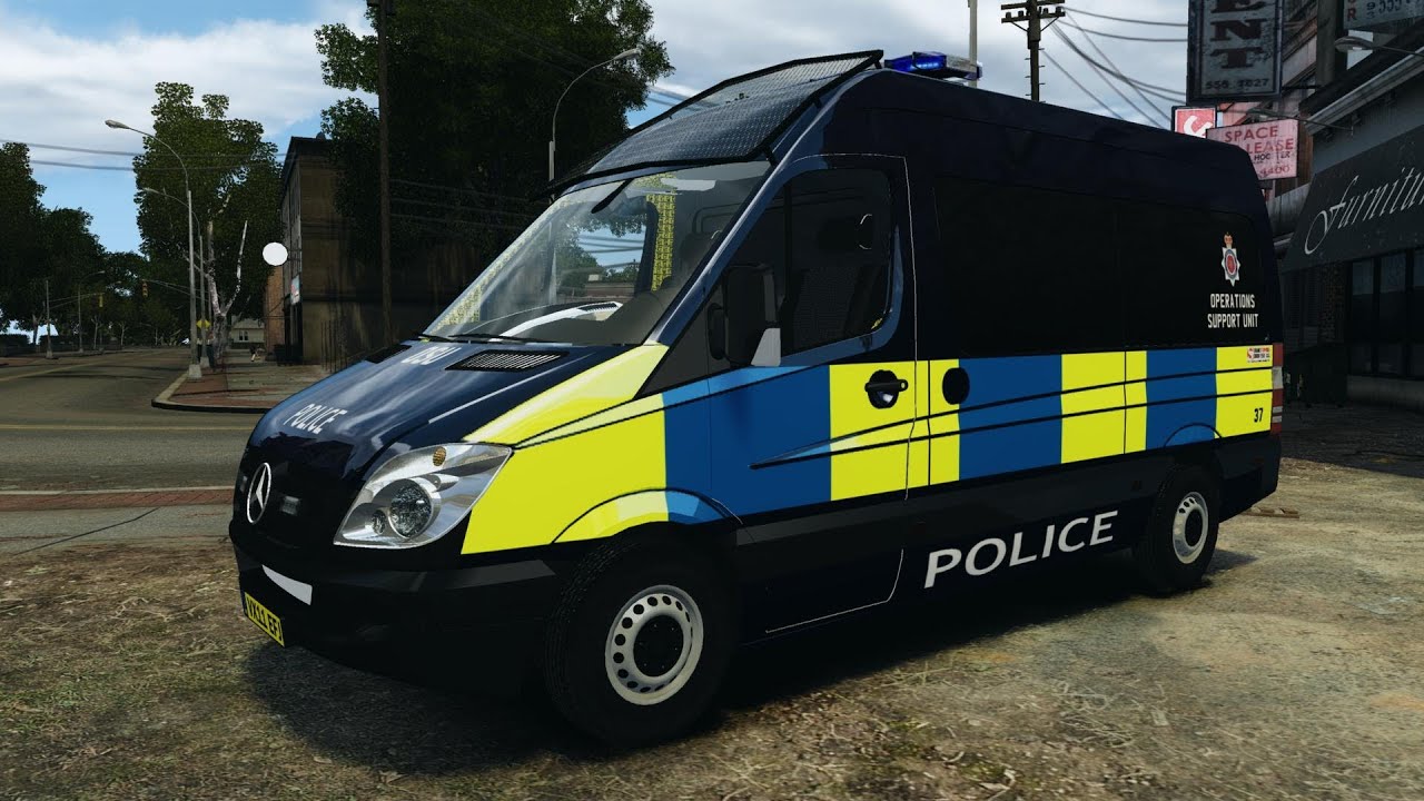 Mercedes-Benz Sprinter Police [ELS] for GTA 4 [HD] - YouTube
