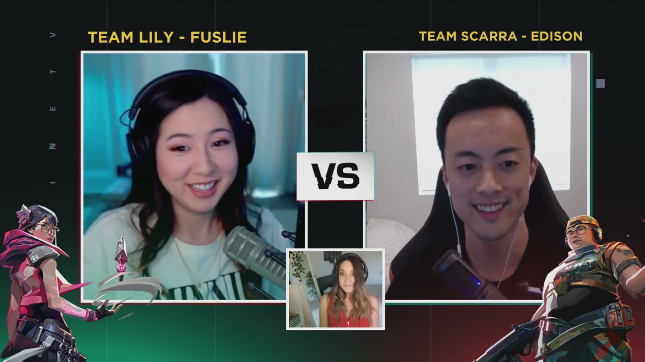 Fuslie and Edison Trash Talk Each Other - YouTube