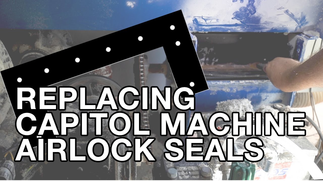 Replacing Capitol Machine Airlock Seals - YouTube