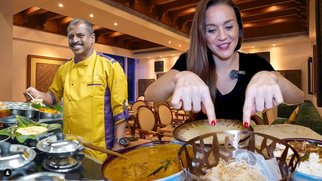 Eating at KERALA'S MasterChef Restaurant! | Chef Pillai SURPRISED ME ...