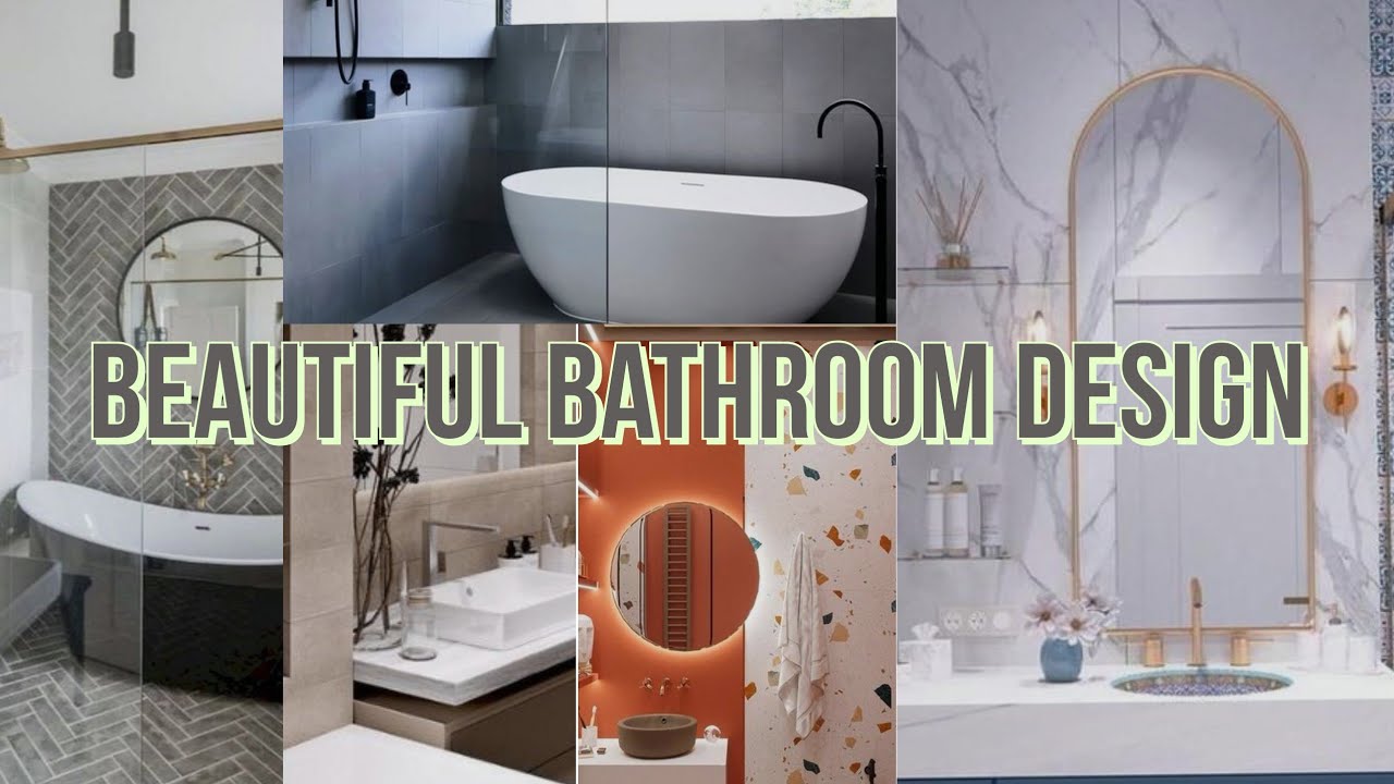 Beautiful Bathroom Design Contrasting and Stylist Ideas - YouTube