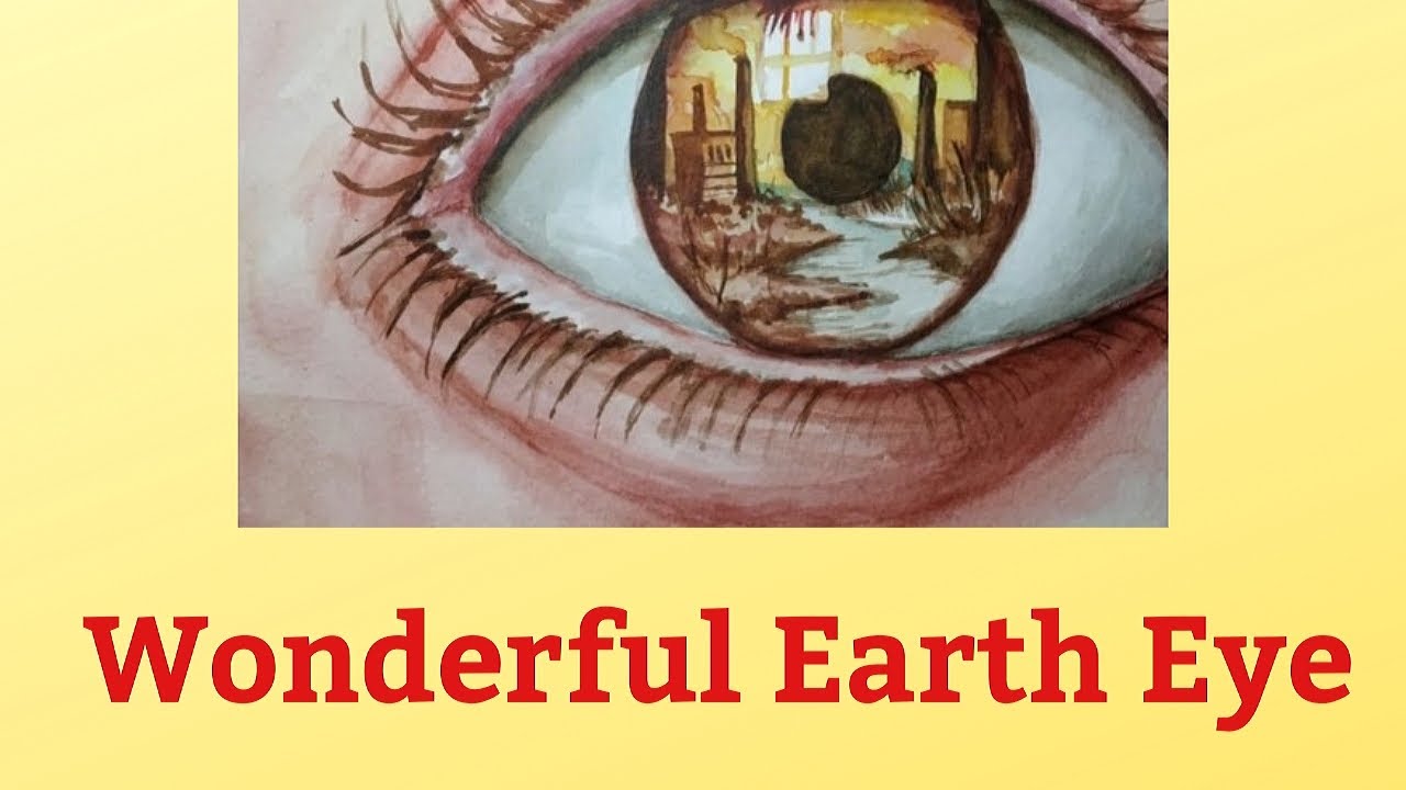Earth Eye drawing - YouTube