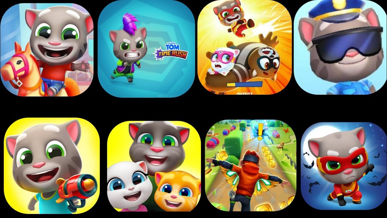 Tom hero|| Tom Gold run|| Cat run|| Tom time Rush||Hill Climbing ...