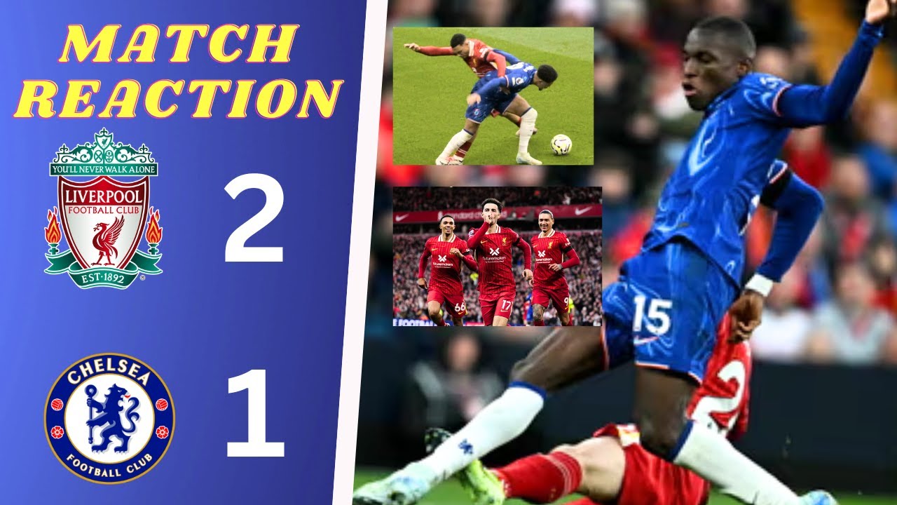 I'M SO PROUD AS A CHELSEA FAN! CHELSEA ROBBED? Liverpool 2-1 Chelsea ...