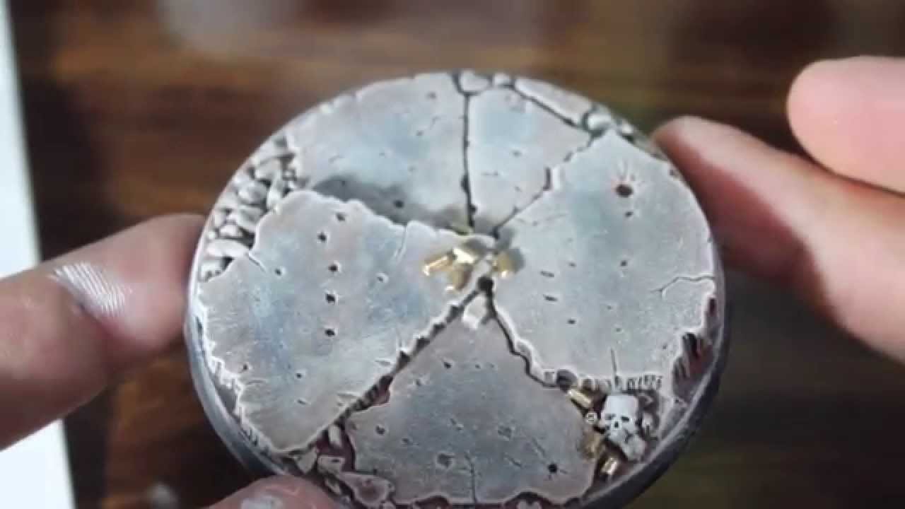 How to Paint a Destroyed Road Base, 40K Death Company Modeling Log 2 ...