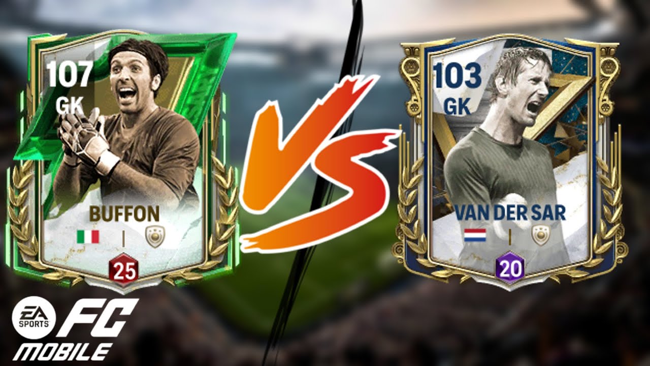 🤯 GIANLUIGI BUFFON ICONO VS VAN DER SAR SALON DE LEYENDAS | CUAL es el ...