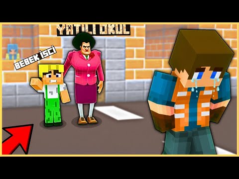 HASAN USTA YARAMAZ BEBEK İŞÇİYİ YATILI OKULA BIRAKTI 😭 - Minecraft
