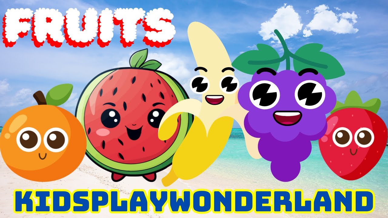 Fruits | Learn Fruits Names and Spelling | English Vocabulary for Kids🍎 ...