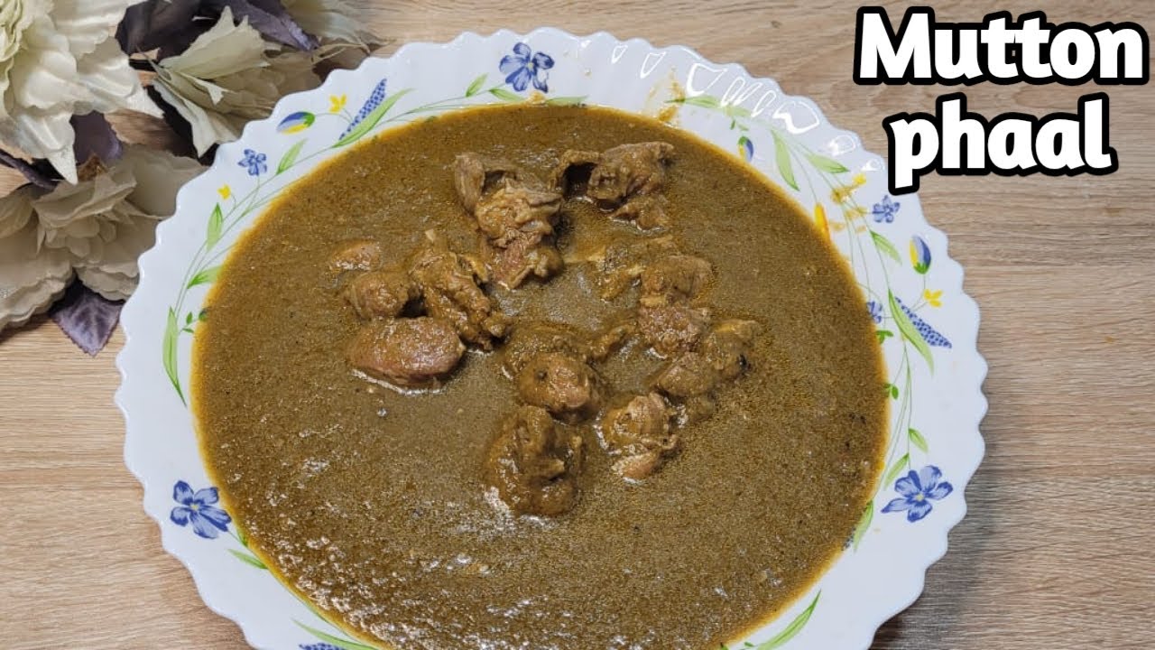 Mutton phaal recipe || authentic bangalore style || bakra eid special ...