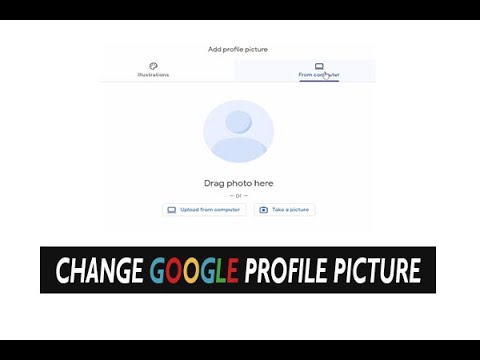 🔥 How to change Google Profile Picture - YouTube