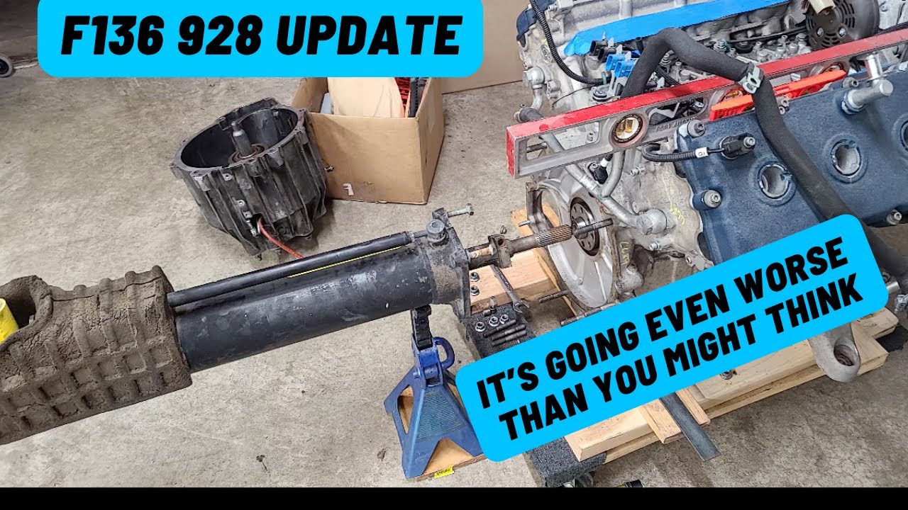 Truth in social media #2. The massive fail that stops the 928 F136 swap ...
