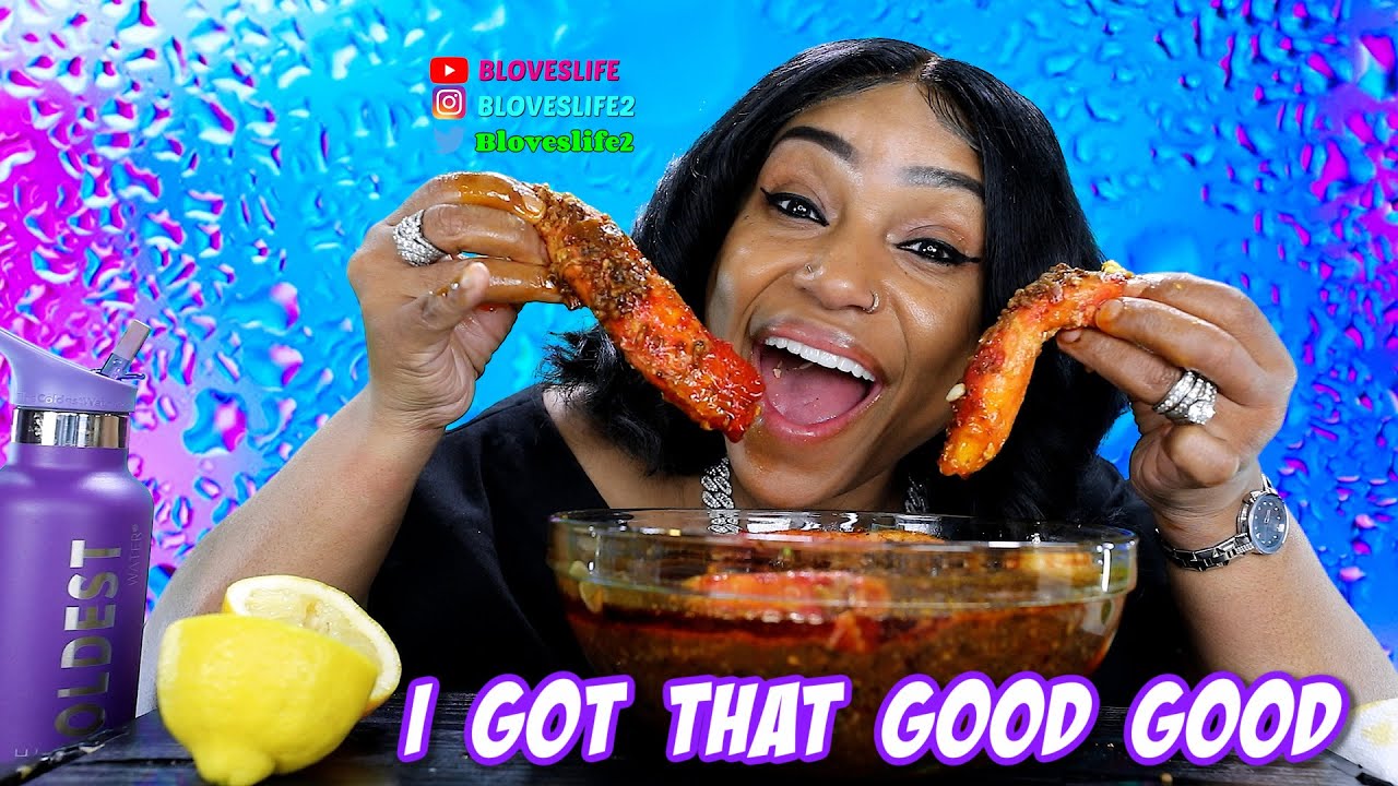 Deshelled Seafood Boil Bloveslife Style - YouTube