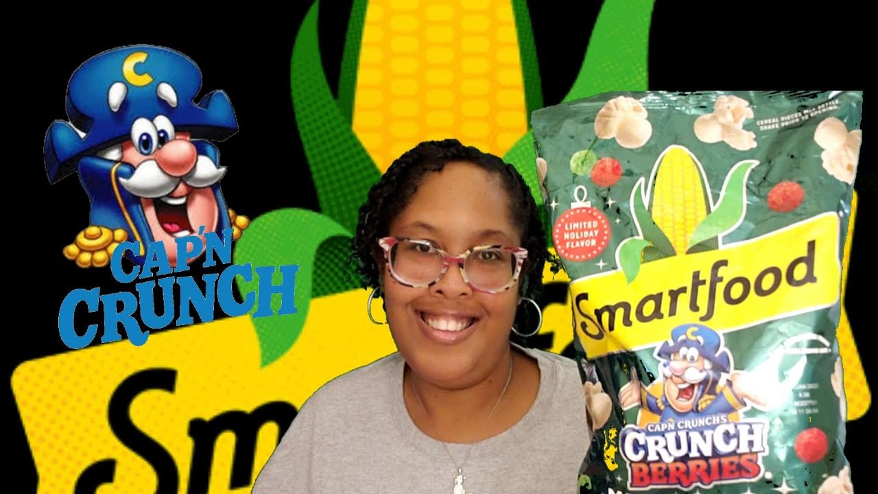 Smartfood and Captain Crunch Merry Berry Popcorn Mix - YouTube