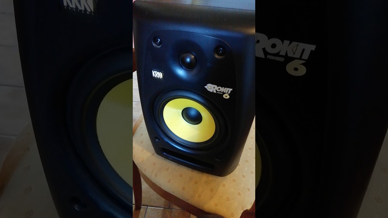 KRK Rokit 6 rpg 2 problem - YouTube