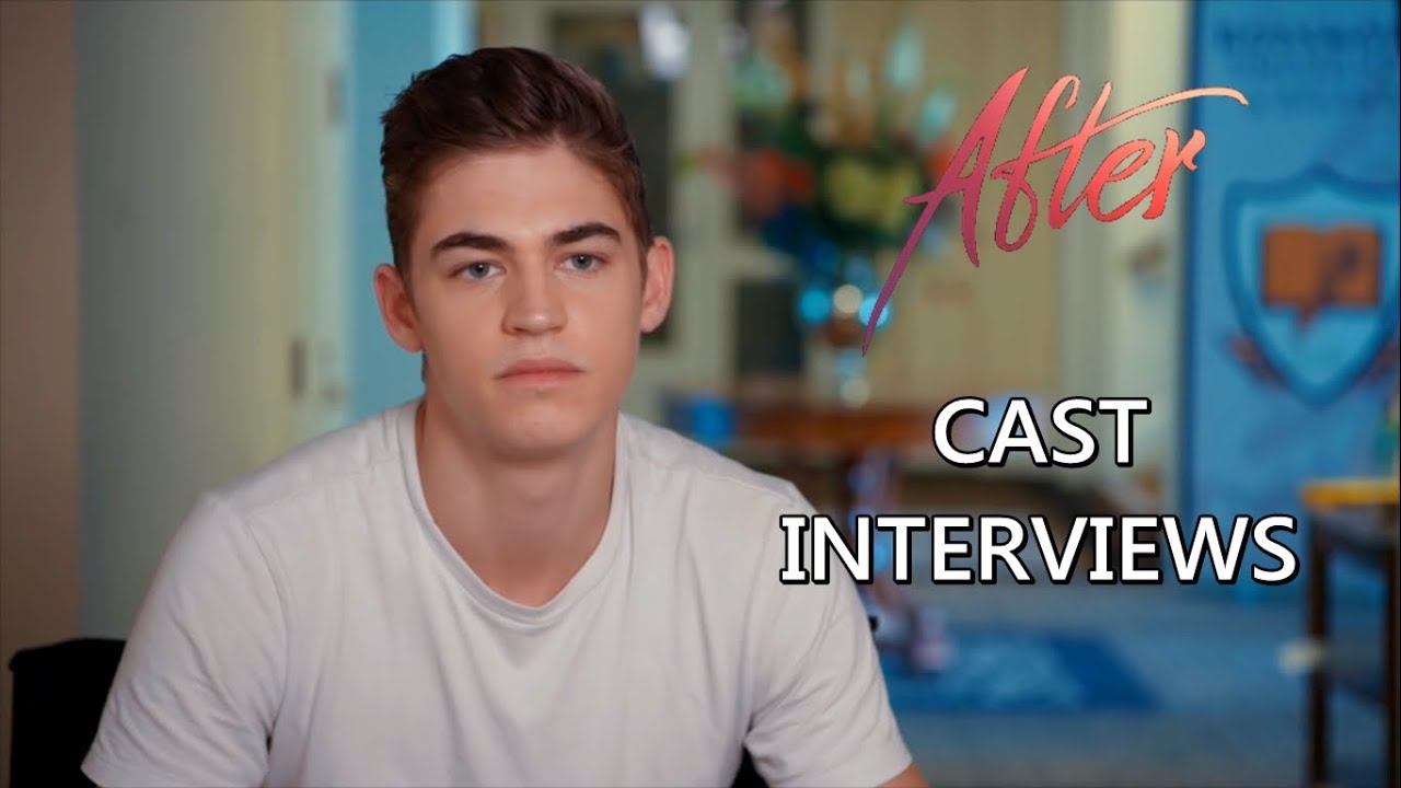 After Movie 💜 CAST INTERVIEW | ESPAÑOL | Hero Fiennes & Josephine ...