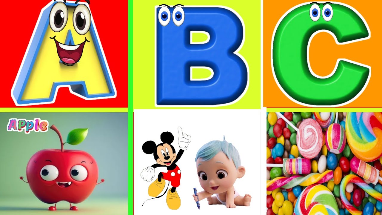 ABC English Songs / ABC Junior Junction / ABC Song / Shapes Song / 123 Numbers Song / Colour ...