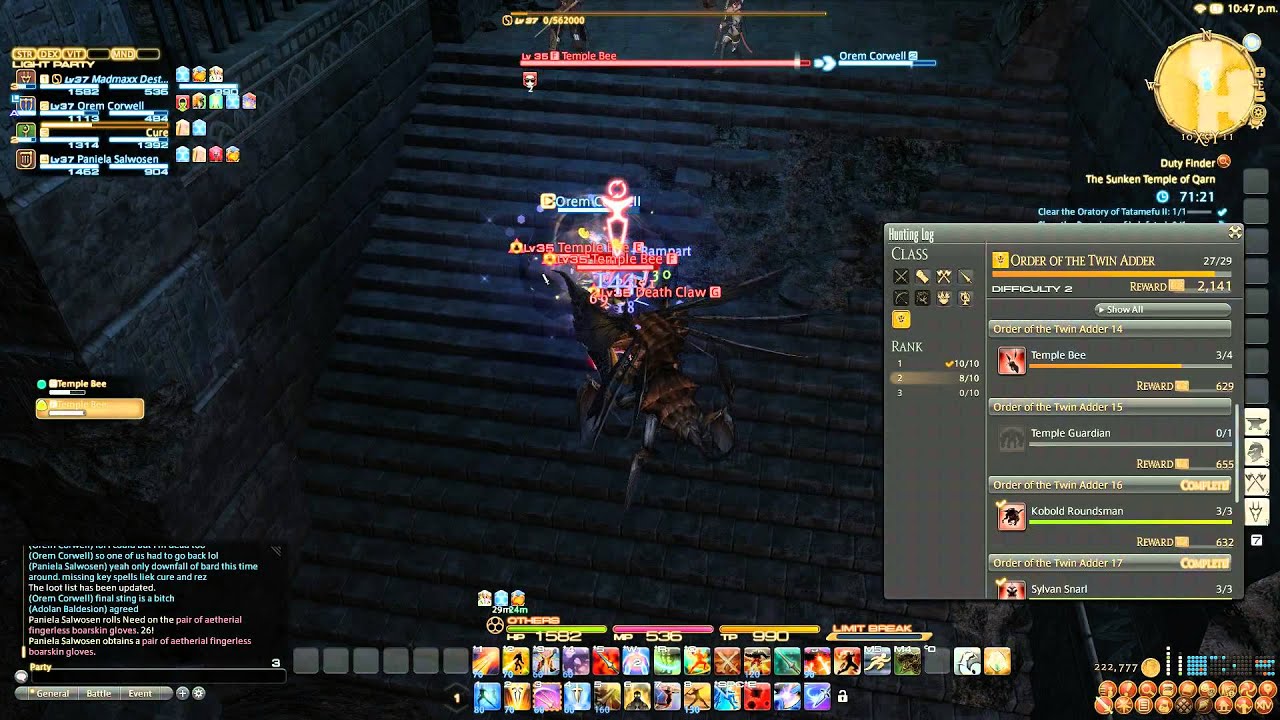 Temple Bee and Temple Gaurdian The Temple Of Qarn - YouTube