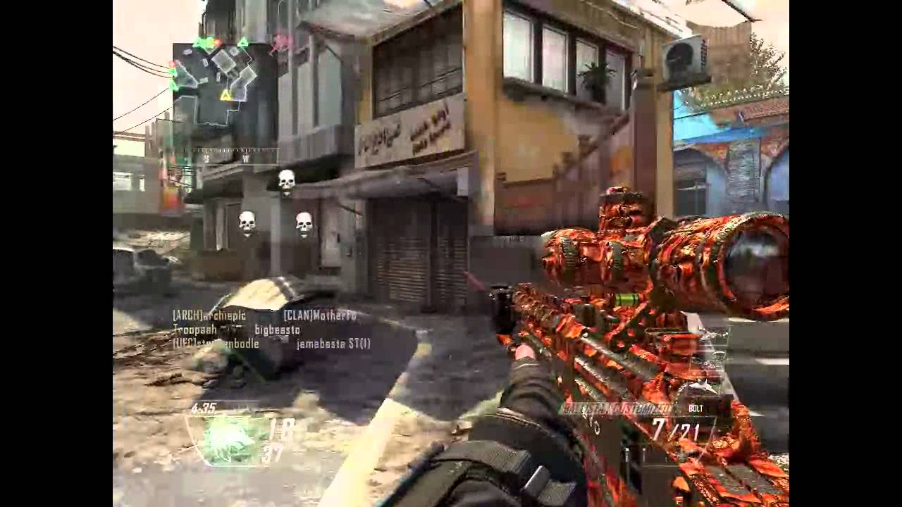 Bacon camo on the ballista - YouTube