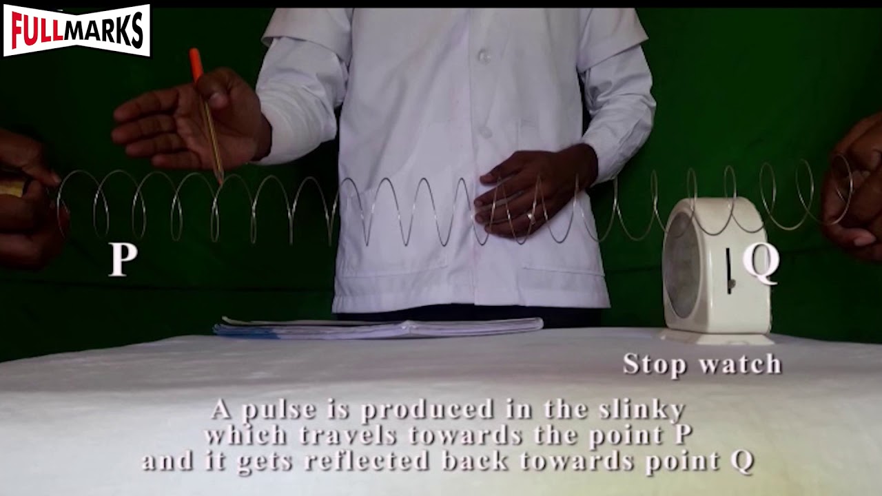 Lab Manual Science CBSE Class 9 Experiment No. 11 (Velocity of a Pulse ...