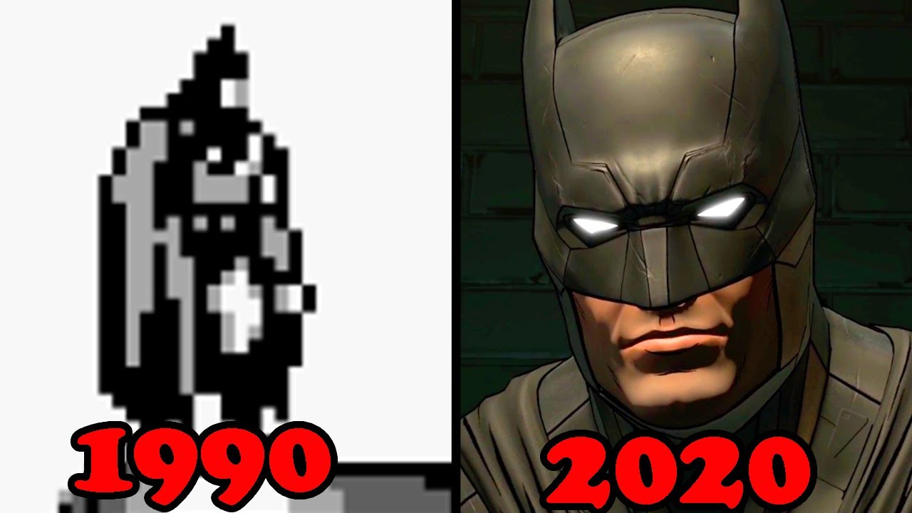 Evolution of Batman Games on Handheld Consoles (1990 - 2020) - YouTube