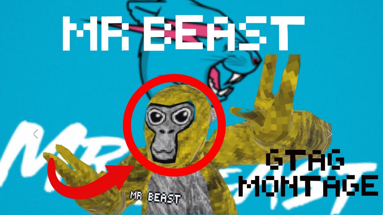 MR BEAST gorilla tag MONTAGE - YouTube