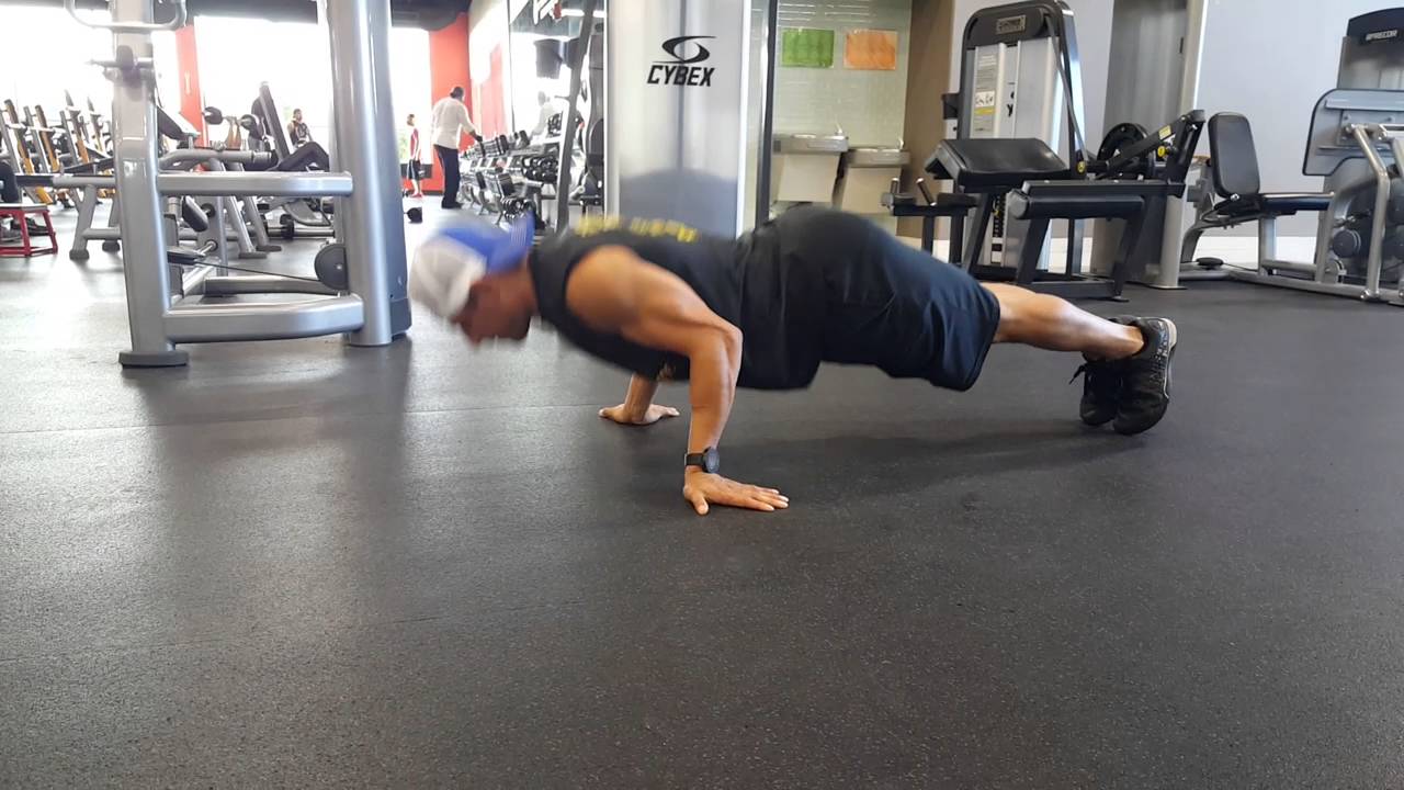 Reverse-hand push-ups XFPT - YouTube