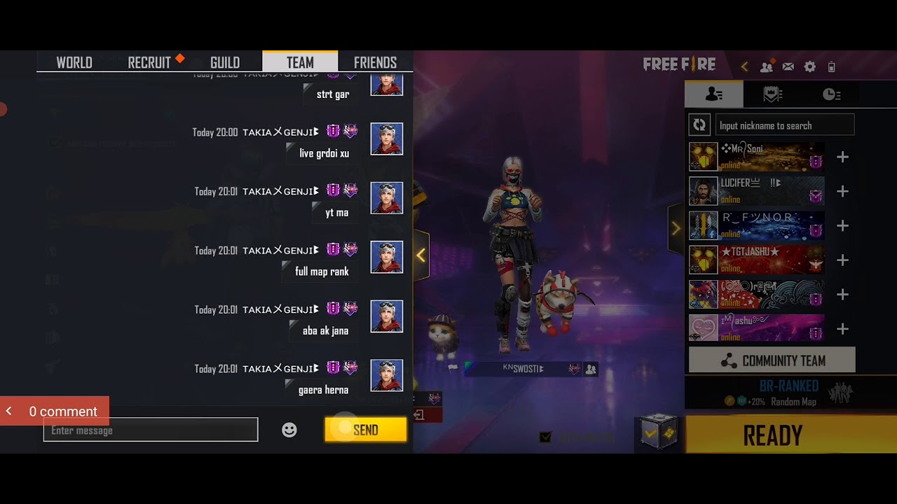 Free fire live streaming - YouTube