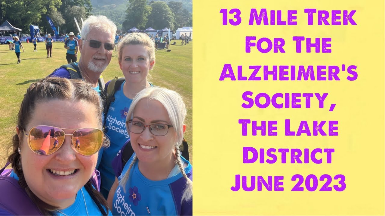 13 Mile Trek For The Alzheimers Society, Lake District - YouTube