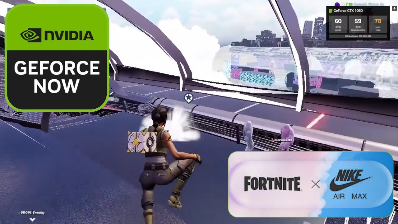 Fortnite x Nike Air Max : Airphoria | GEFORCE NOW - YouTube