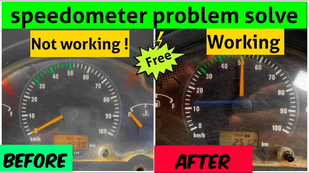 Car's Speedometer problem solve | My TATA ACE MAGIC Speedometer not ...