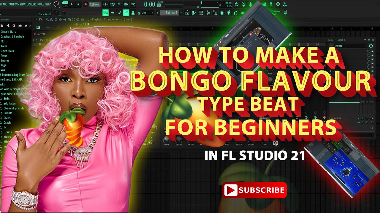 How to Create Bongo flava Beat in FL Studio 21 Easily | BEGINNERS GUIDE🔥 - YouTube