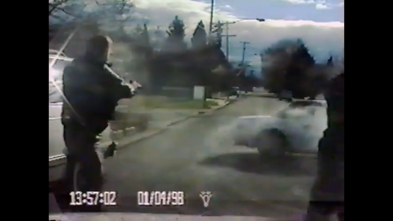 Police Chase In Salt Lake City, Utah, January 4, 1998 - YouTube